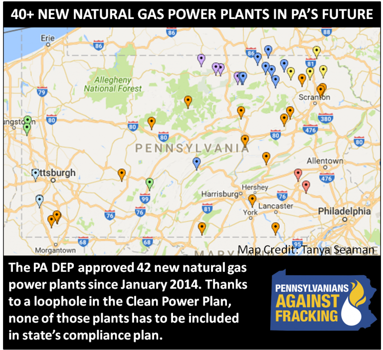 40+ New Natural Gas Power Plants in PA’s Future | PA Against Fracking